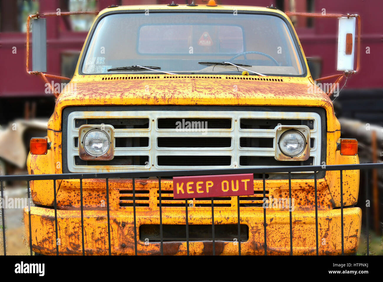 Old GMC pick up truck Stock Photo - Alamy