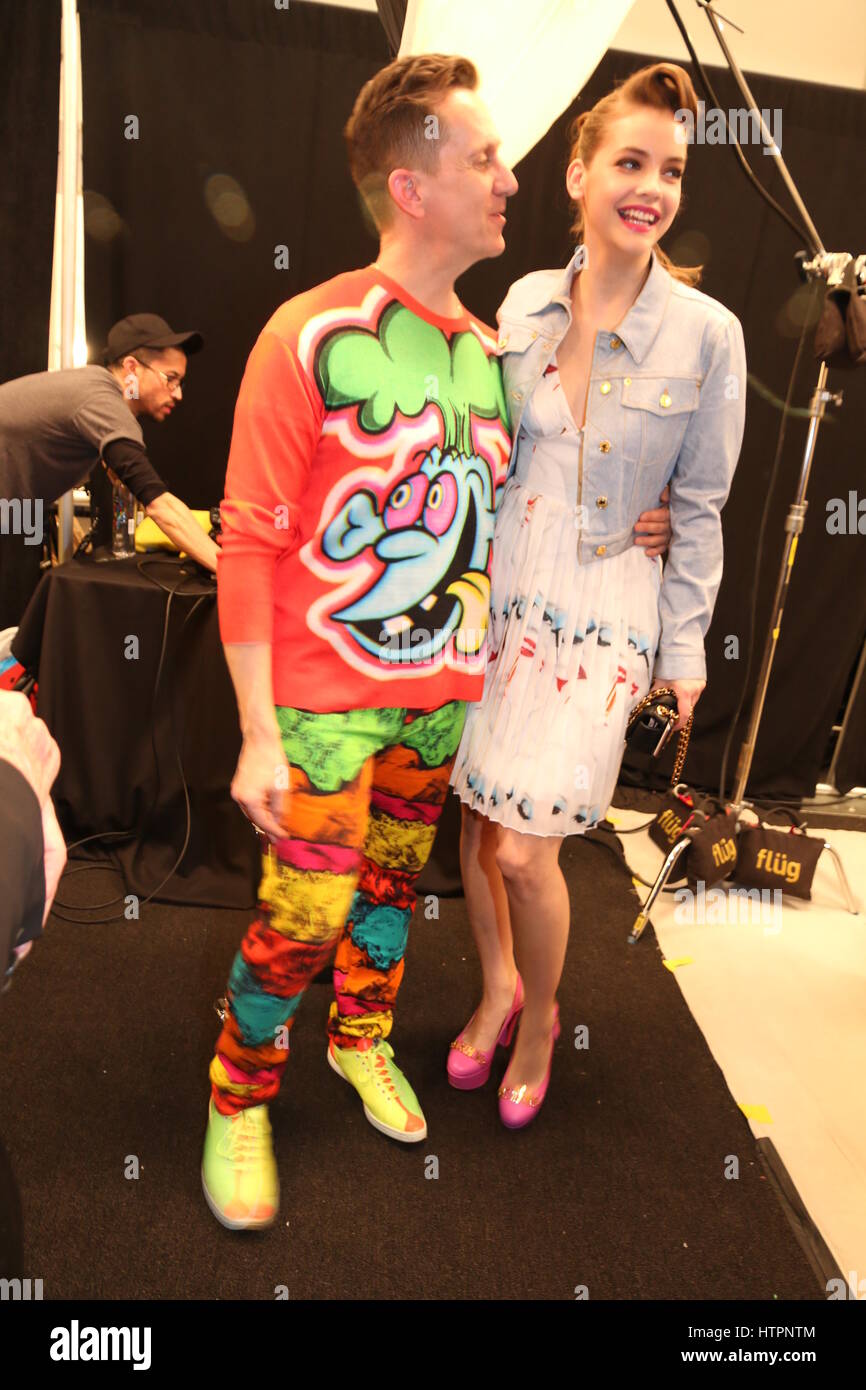 NYFW - Jeremy Scott - Backstage Featuring: Jeremy Scott Where: New York ...