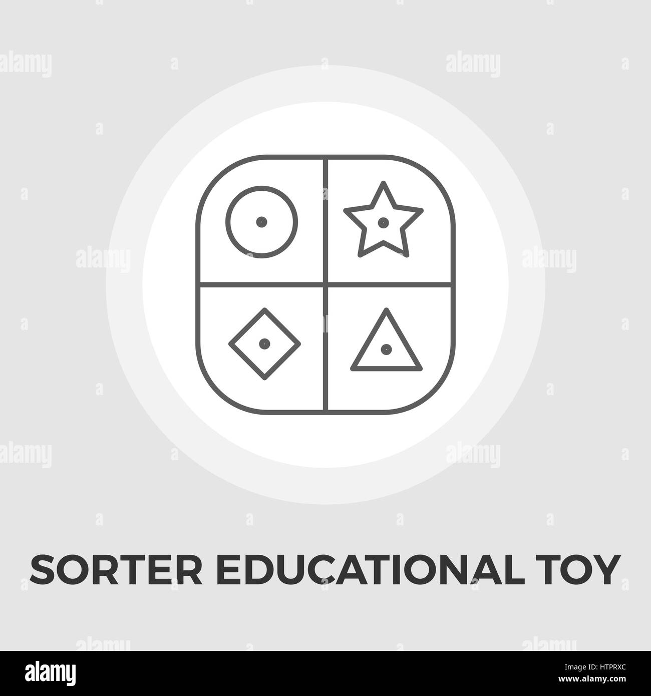 Shape sorter vector hi-res stock photography and images - Alamy