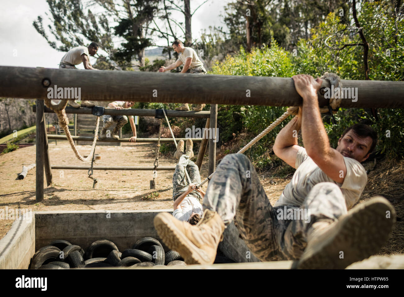 Female Military Boot Camp High Resolution Stock Photography and Images ...