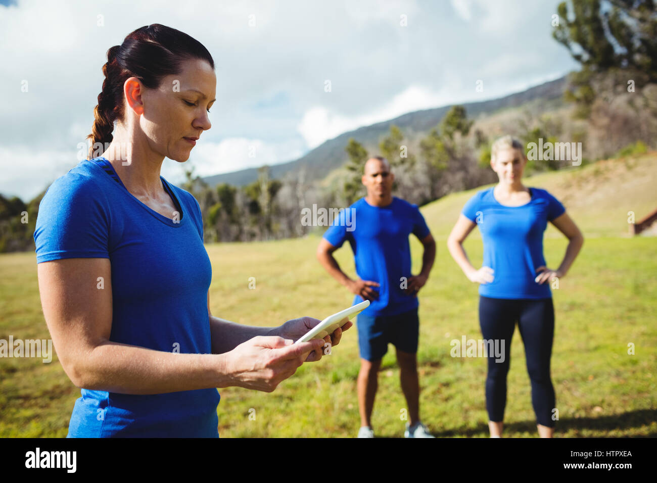 Female military boot camp hi-res stock photography and images - Alamy