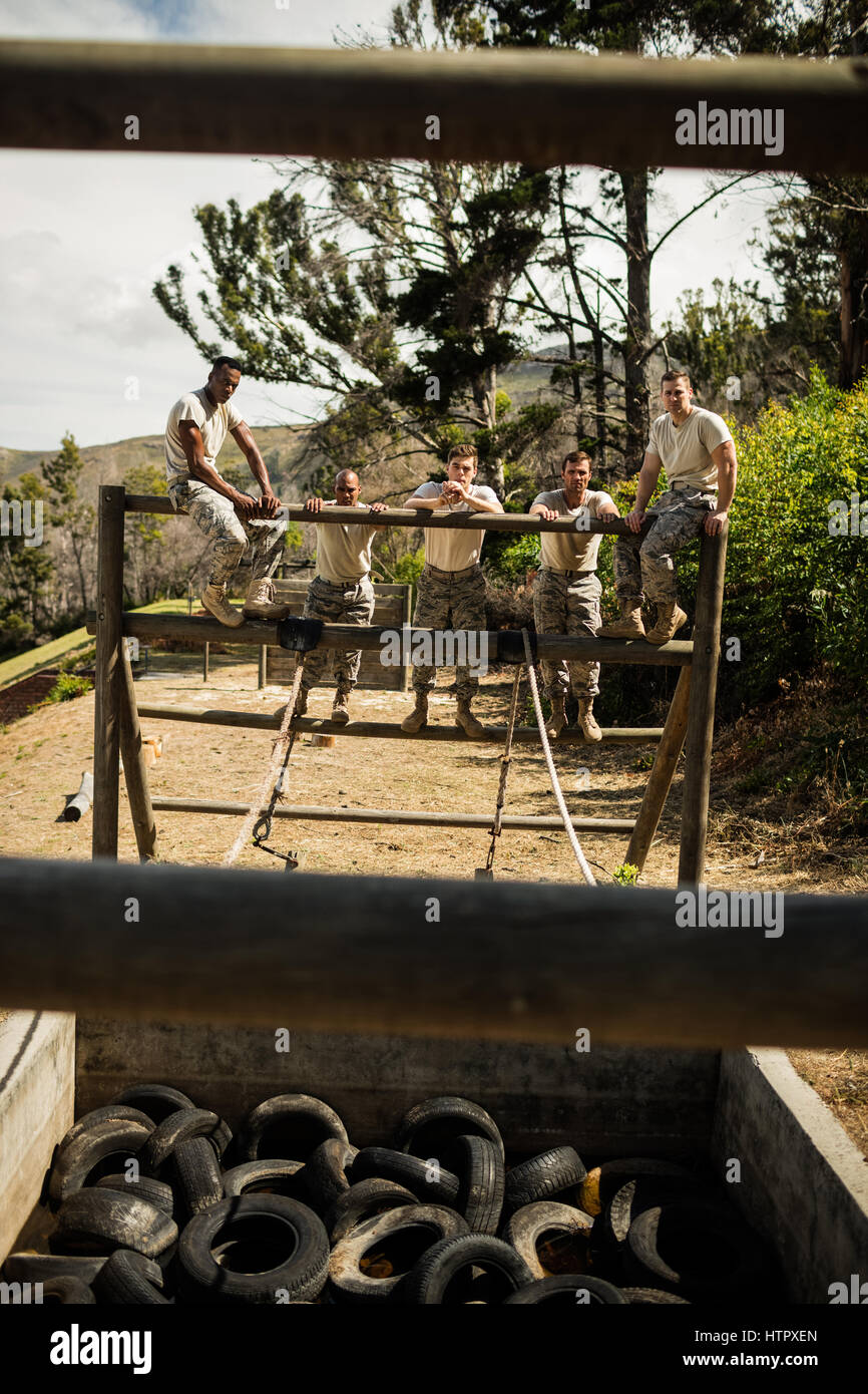 Soldiers On Obstacle Course High Resolution Stock Photography and ...