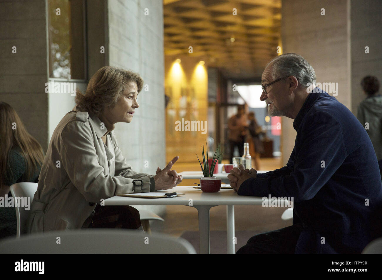 THE SENSE OF AN ENDING, from left: Charlotte Rampling, Jim Broadbent ...