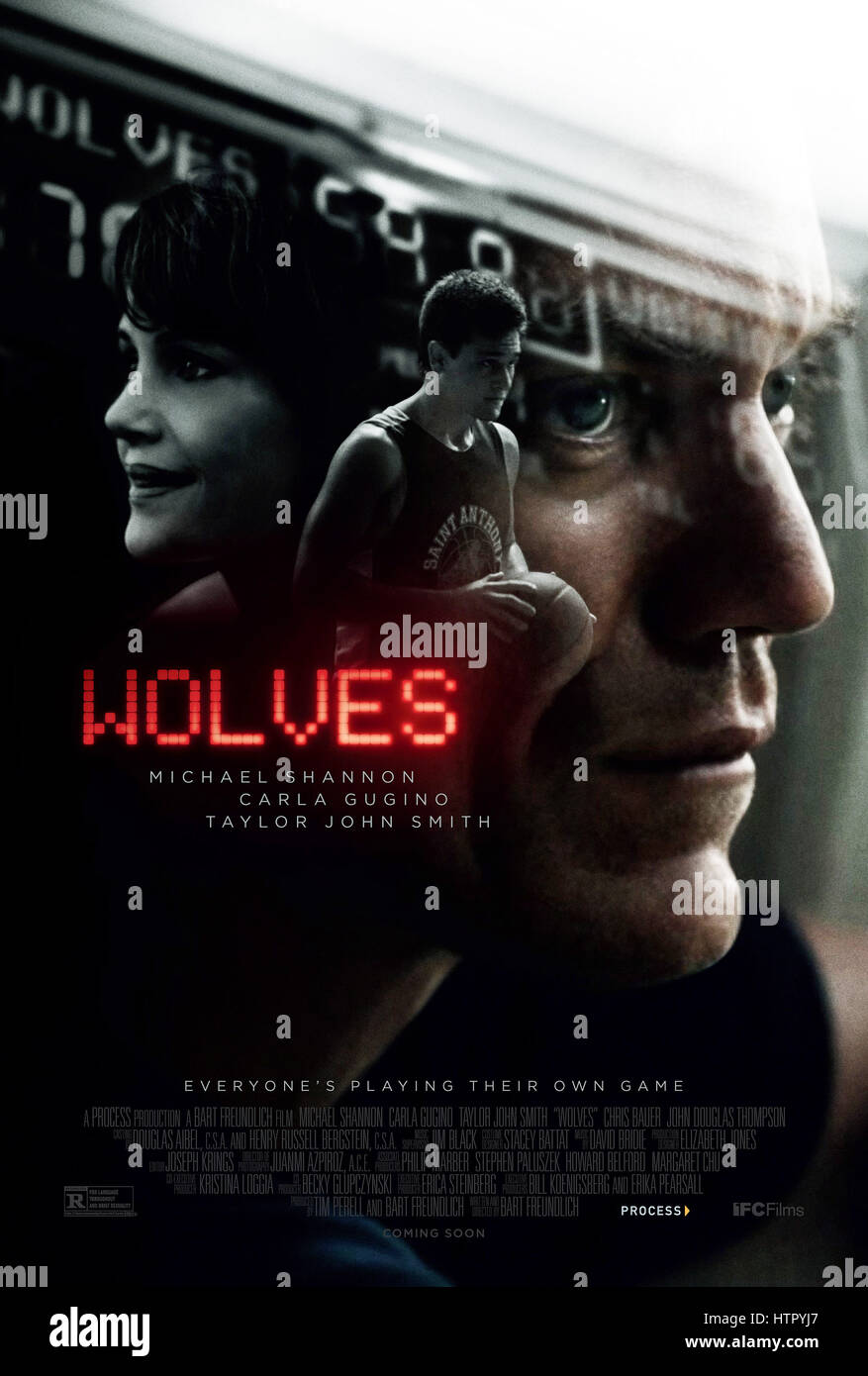WOLVES, US poster, from left: Carla Gugino, Taylor John Smith, Michael ...