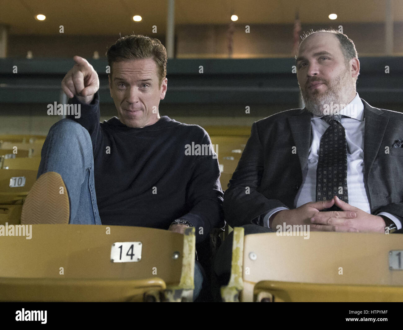 BILLIONS, l-r: Damian Lewis, Glenn Fleschler in 'Risk Management ...
