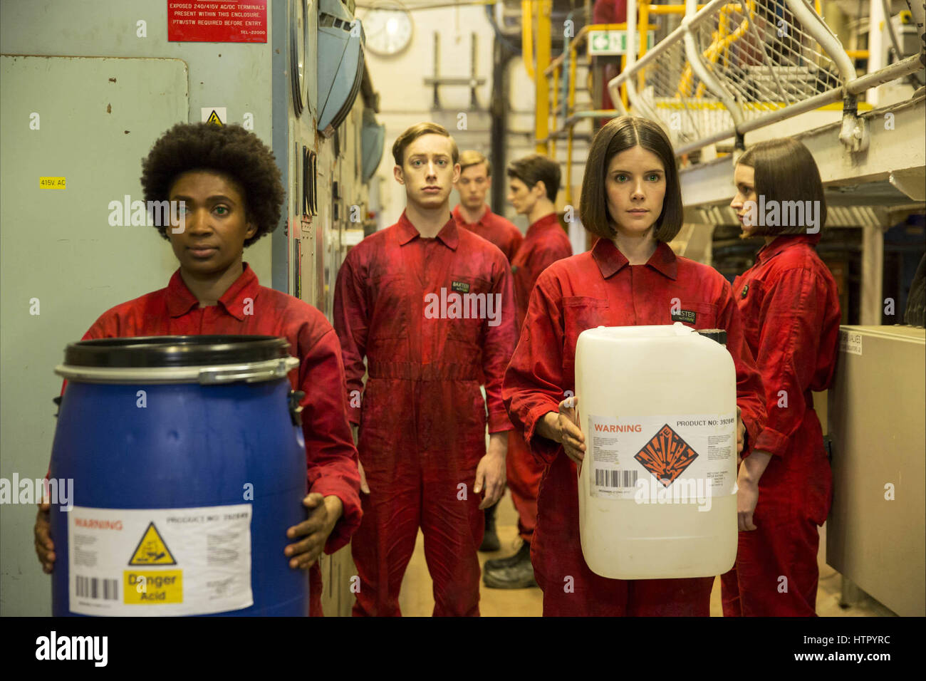 HUMANS, Sonya Cassidy (foreground, right), (Season 2, ep. 201, aired in ...