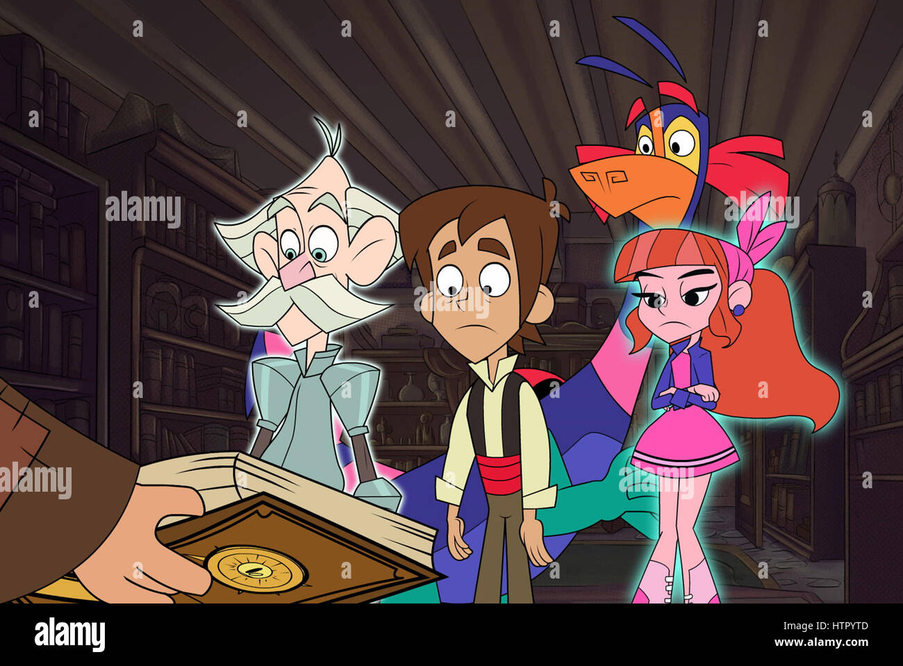 LEGEND QUEST, (from left): Don Andres, Leo San Juan, Alebrije, Teodora ...