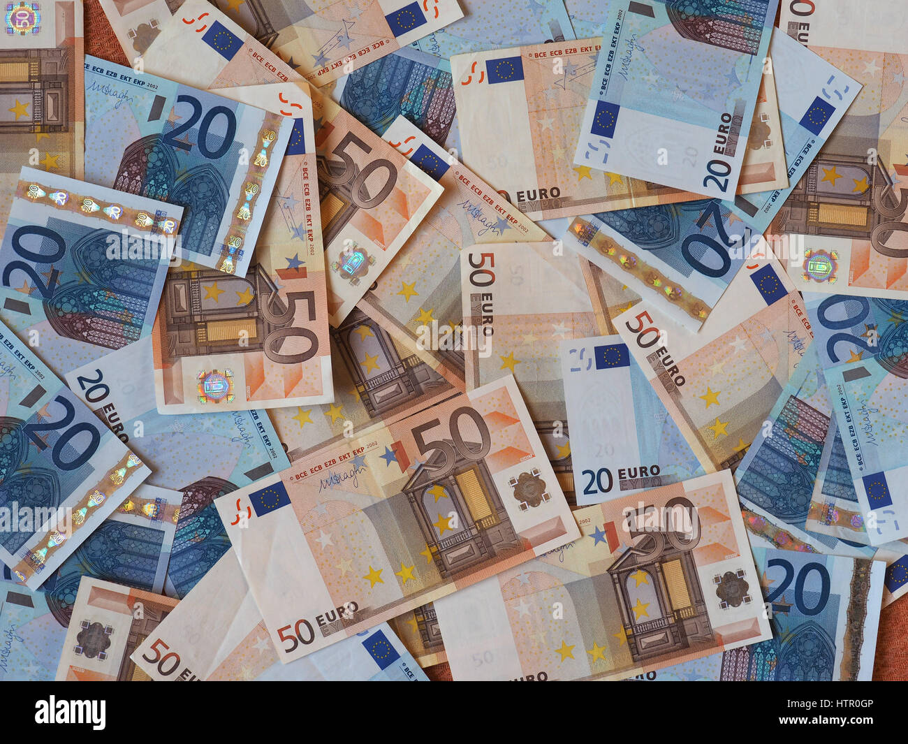 Euro (EUR) banknotes, currency of European Union (EU Stock Photo - Alamy