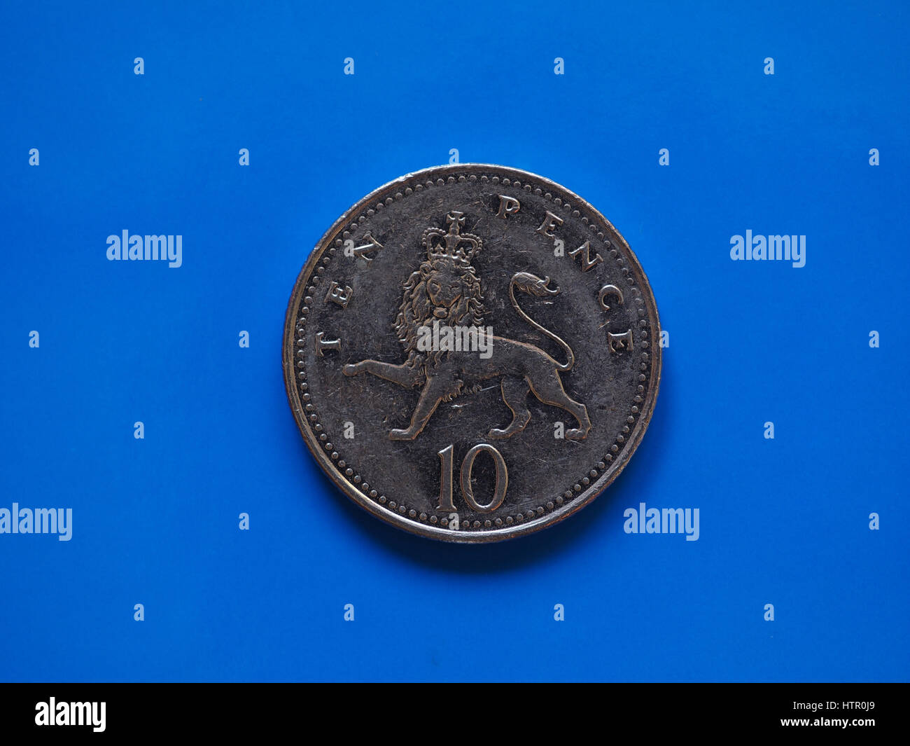 10 pence coin hi-res stock photography and images - Alamy