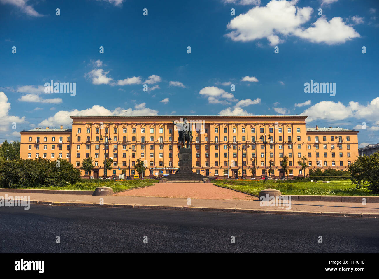 Soviet street general view hi-res stock photography and images - Alamy