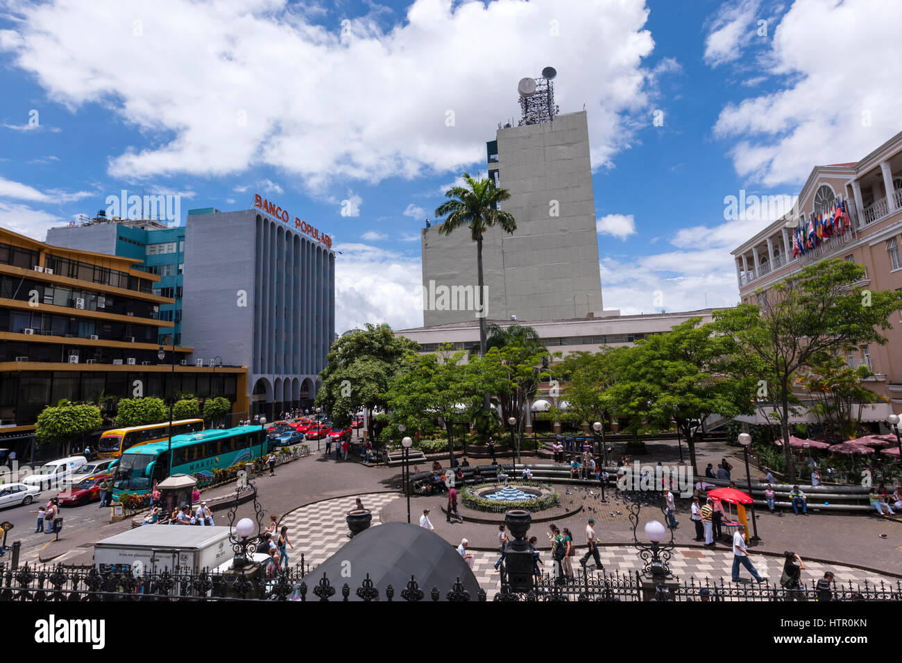 Plaza de la Culture from National Theatre of Costa Rica, San José ...
