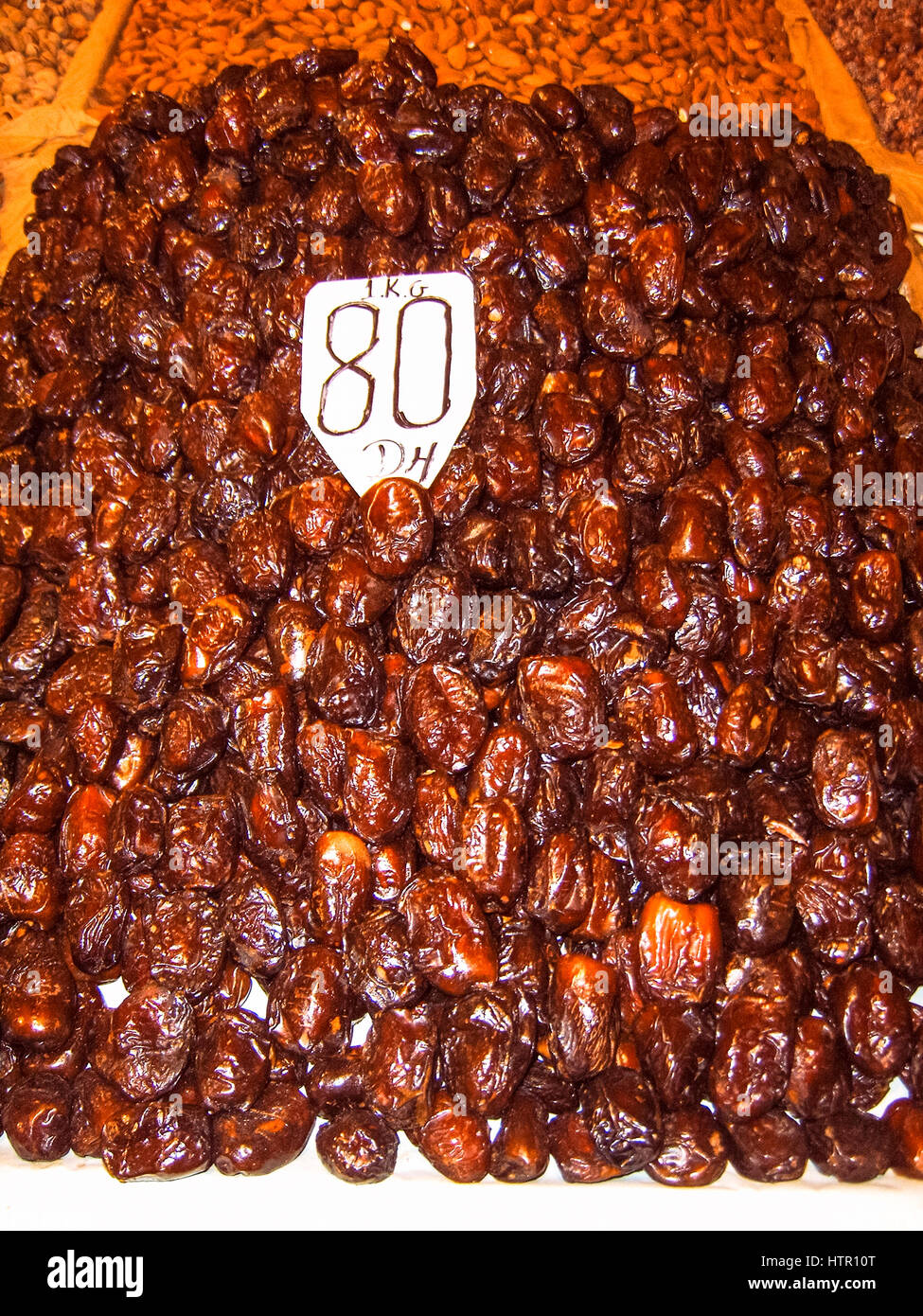 dates for sale at the market in Marrakech,Maroc Stock Photo - Alamy