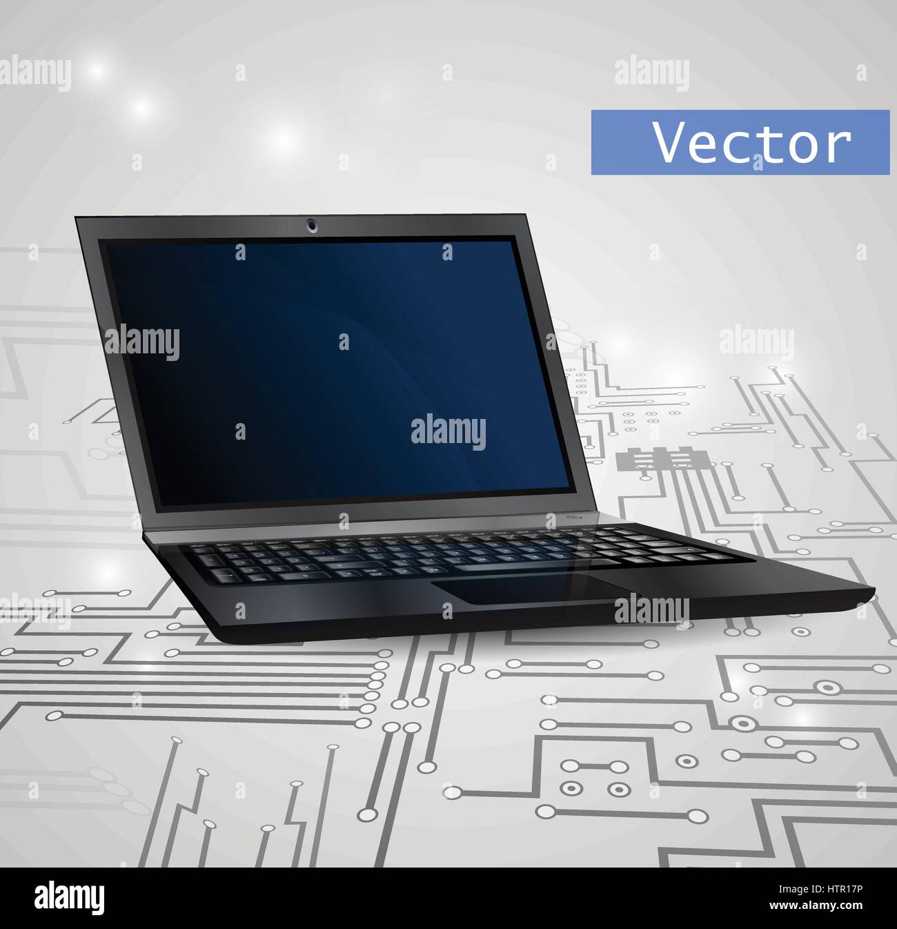 vector laptop isolated on white background Stock Vector Image & Art - Alamy