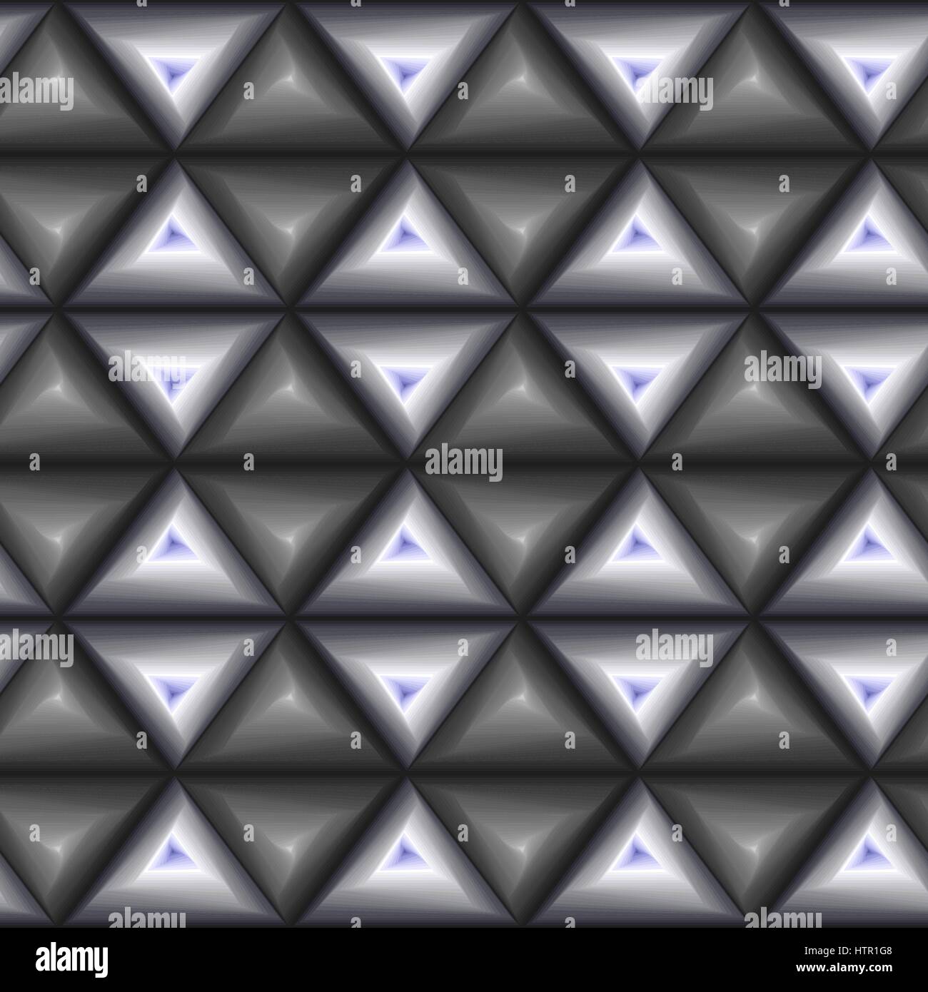 Creative abstract seamless vector pattern with concentric triangle ...