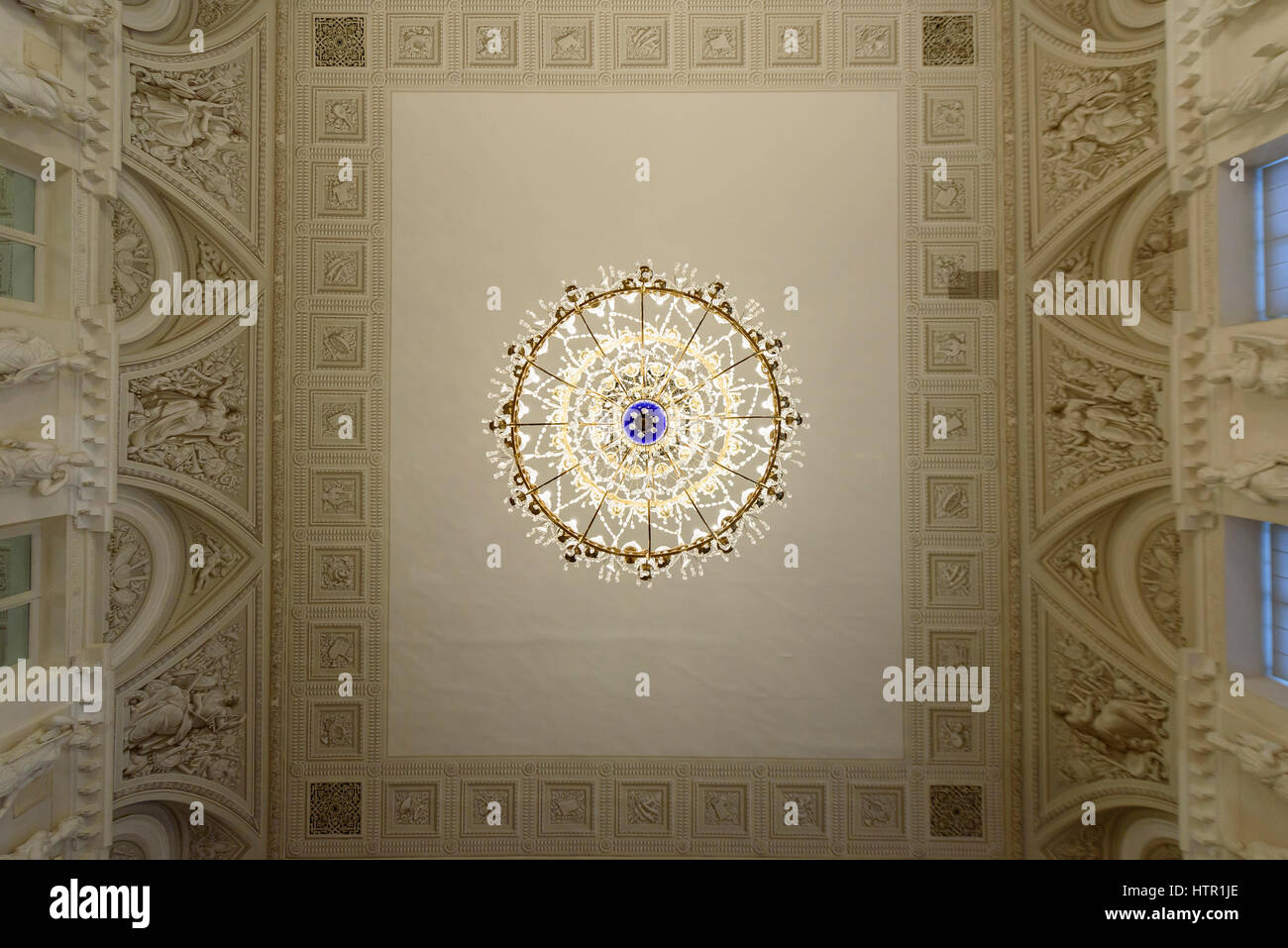 Ceiling in the Hermitage (St Petersburg, Russia Stock Photo - Alamy