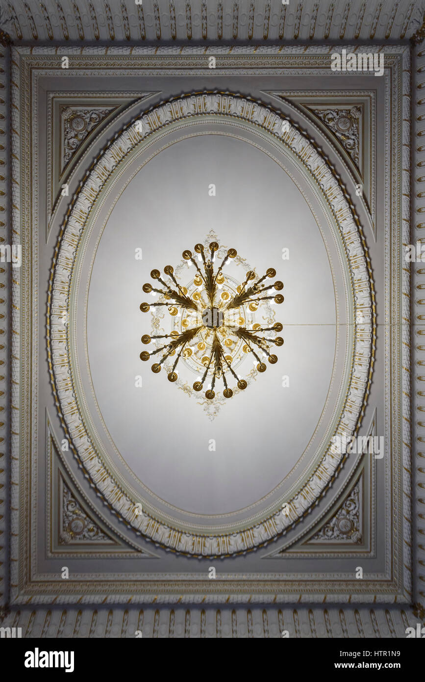 Ceiling in the Hermitage (St Petersburg, Russia Stock Photo - Alamy