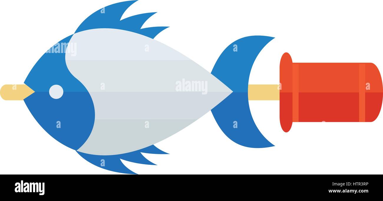 BBQ Fish Vector Stock Vector Image & Art - Alamy