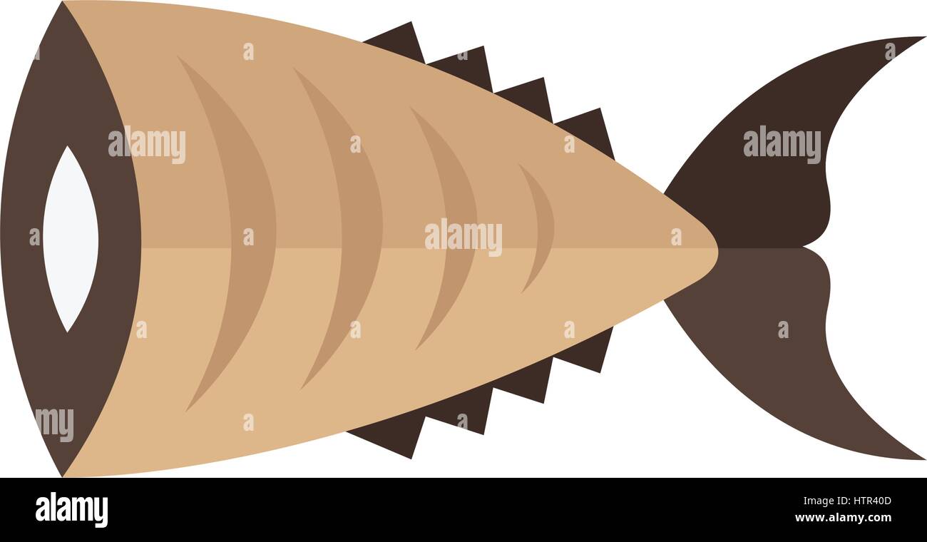 food, brown fish vector Stock Vector Image & Art - Alamy