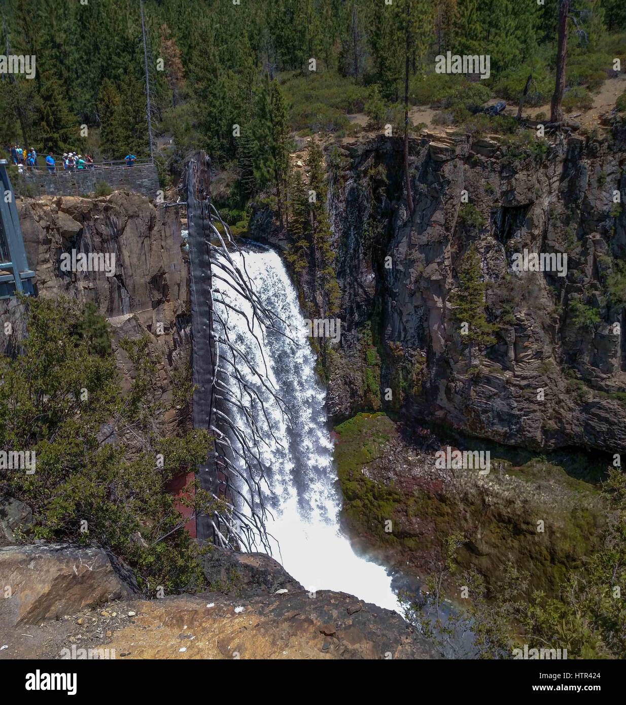 Tumalo Falls State Park Stock Photo - Alamy