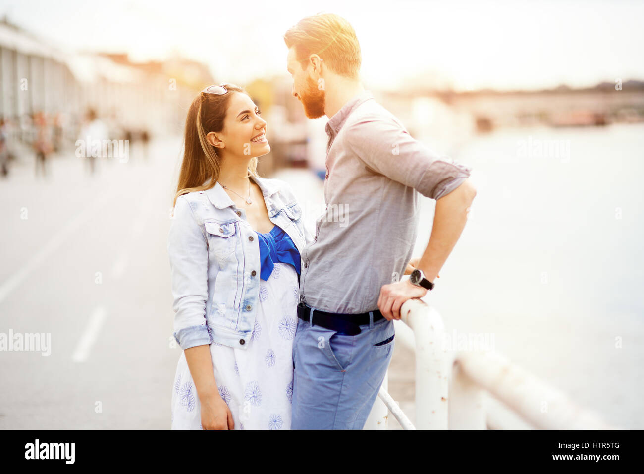 Couple embracing their love and spending time together Stock Photo - Alamy