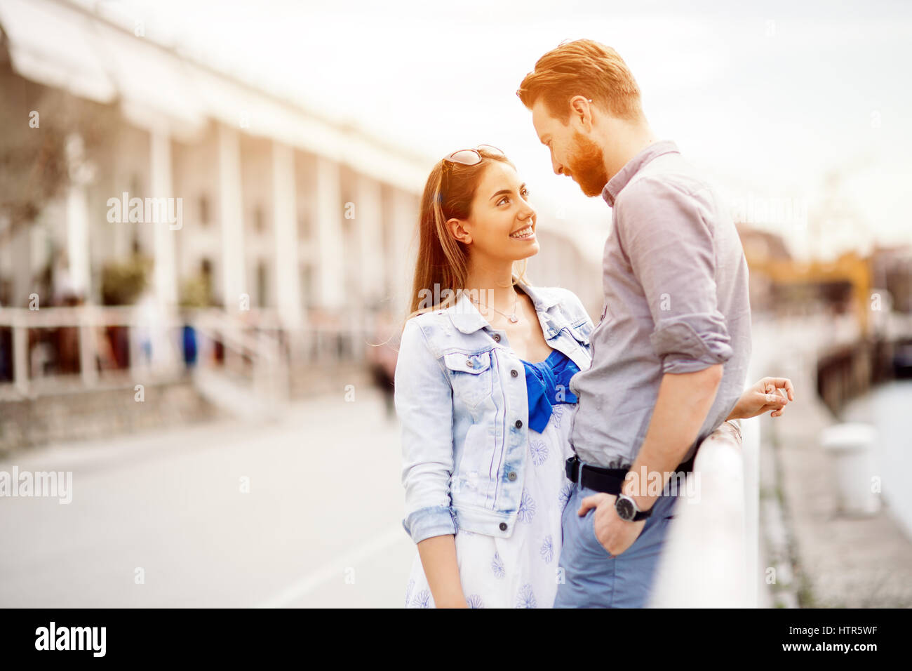 Two people in love spending time together Stock Photo - Alamy