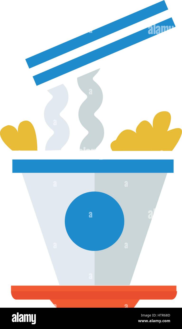 Instant pasta japanese chinese Stock Vector Images - Alamy