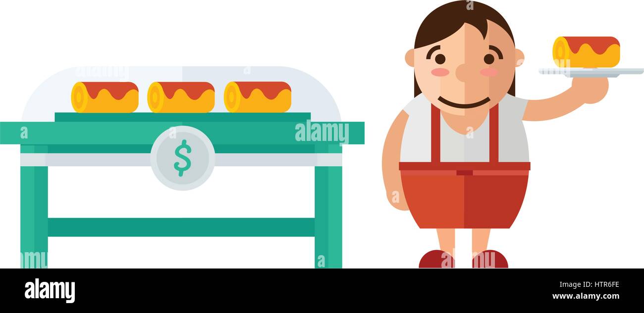 Green color table icon Stock Vector Images - Alamy