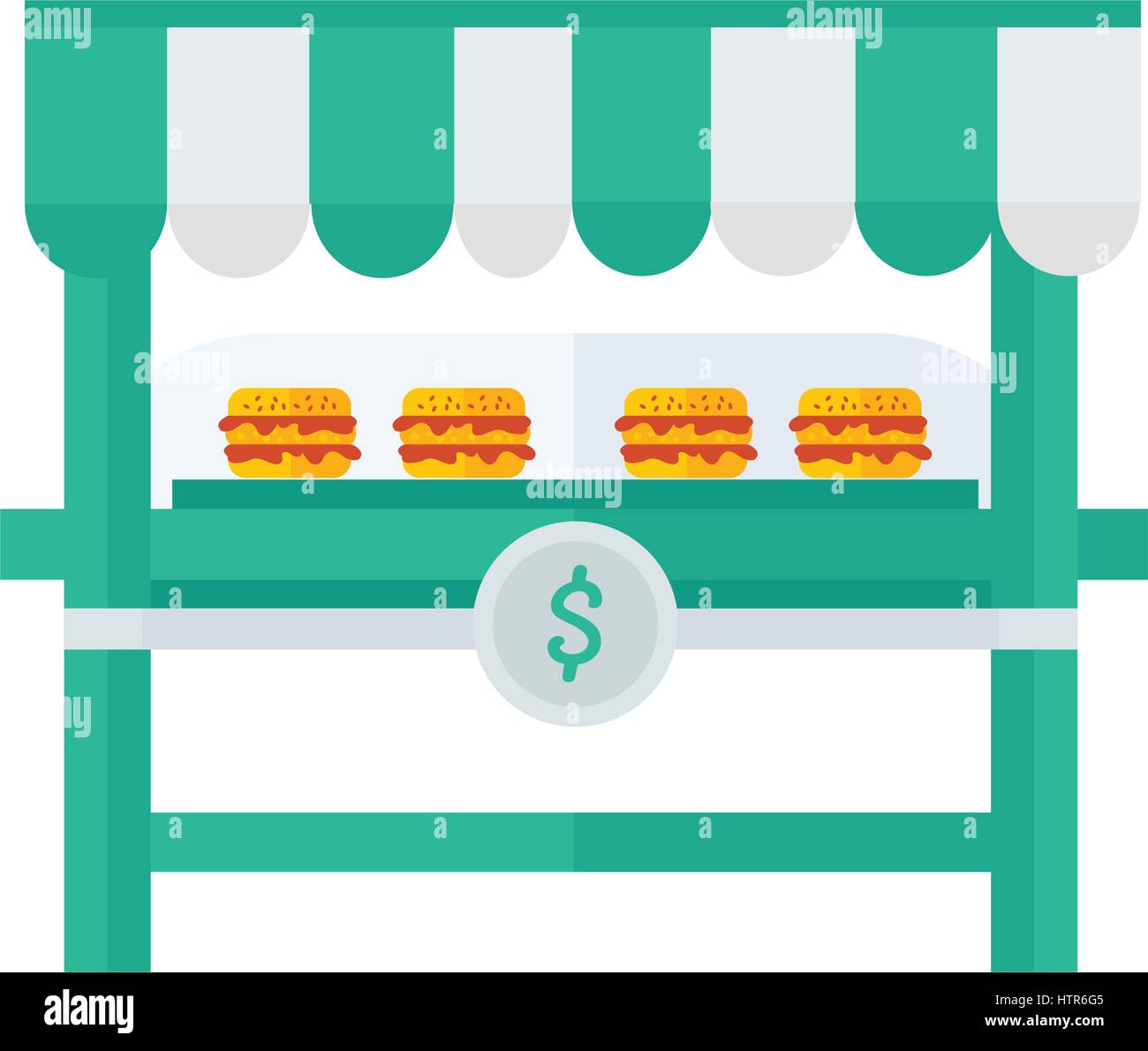 Cartoon shop Stock Vector Images - Alamy