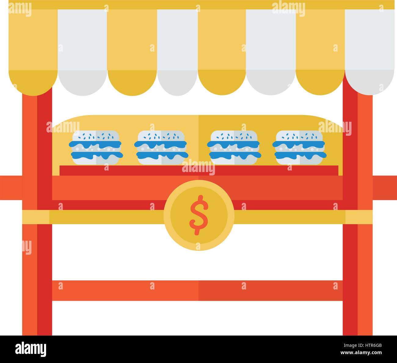 Cartoon shop Stock Vector Images - Alamy