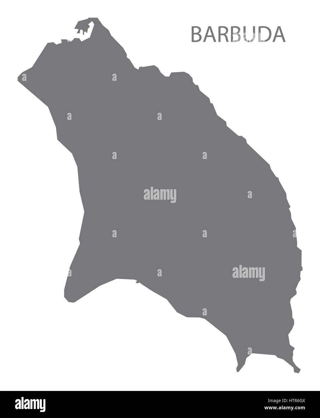 Antigua map Cut Out Stock Images & Pictures - Alamy