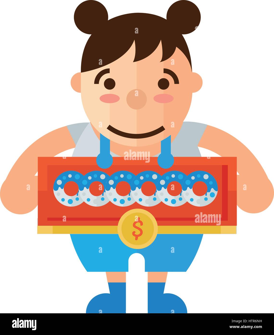 Selling cake Stock Vector Images - Alamy