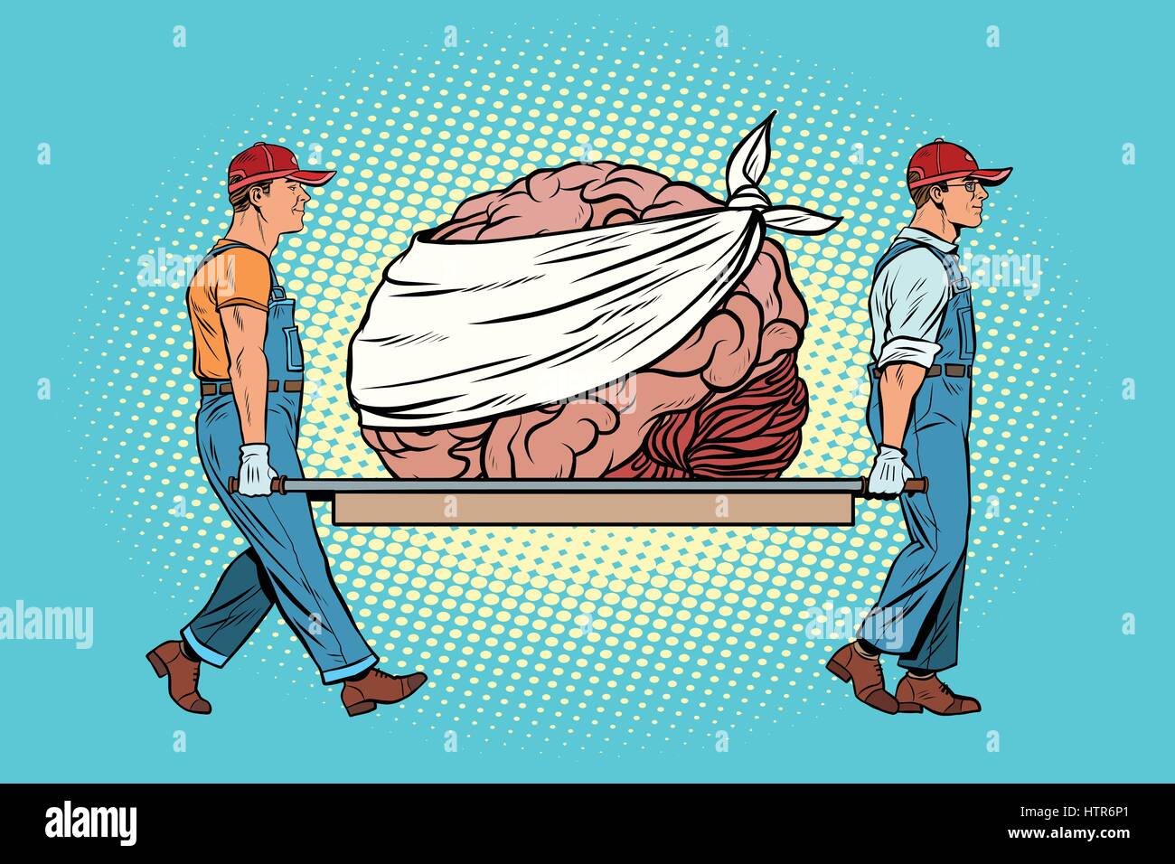 Bandaged bear Stock Vector Images - Alamy