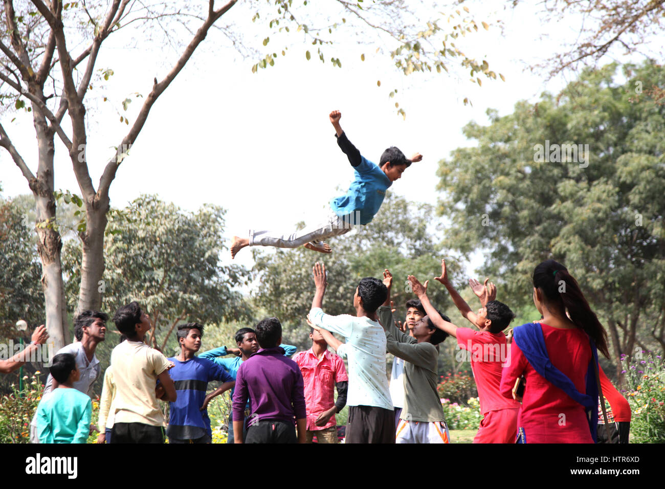 Flying Child, Collaboration - process of two or more people or ...