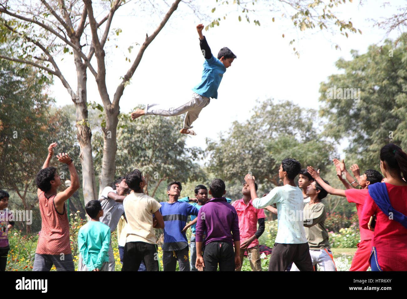 Flying Child, Collaboration - process of two or more people or ...