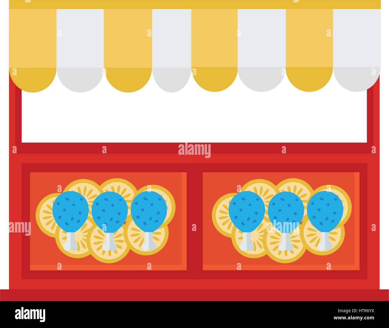 Delicious spicy chicken hot Stock Vector Images - Alamy