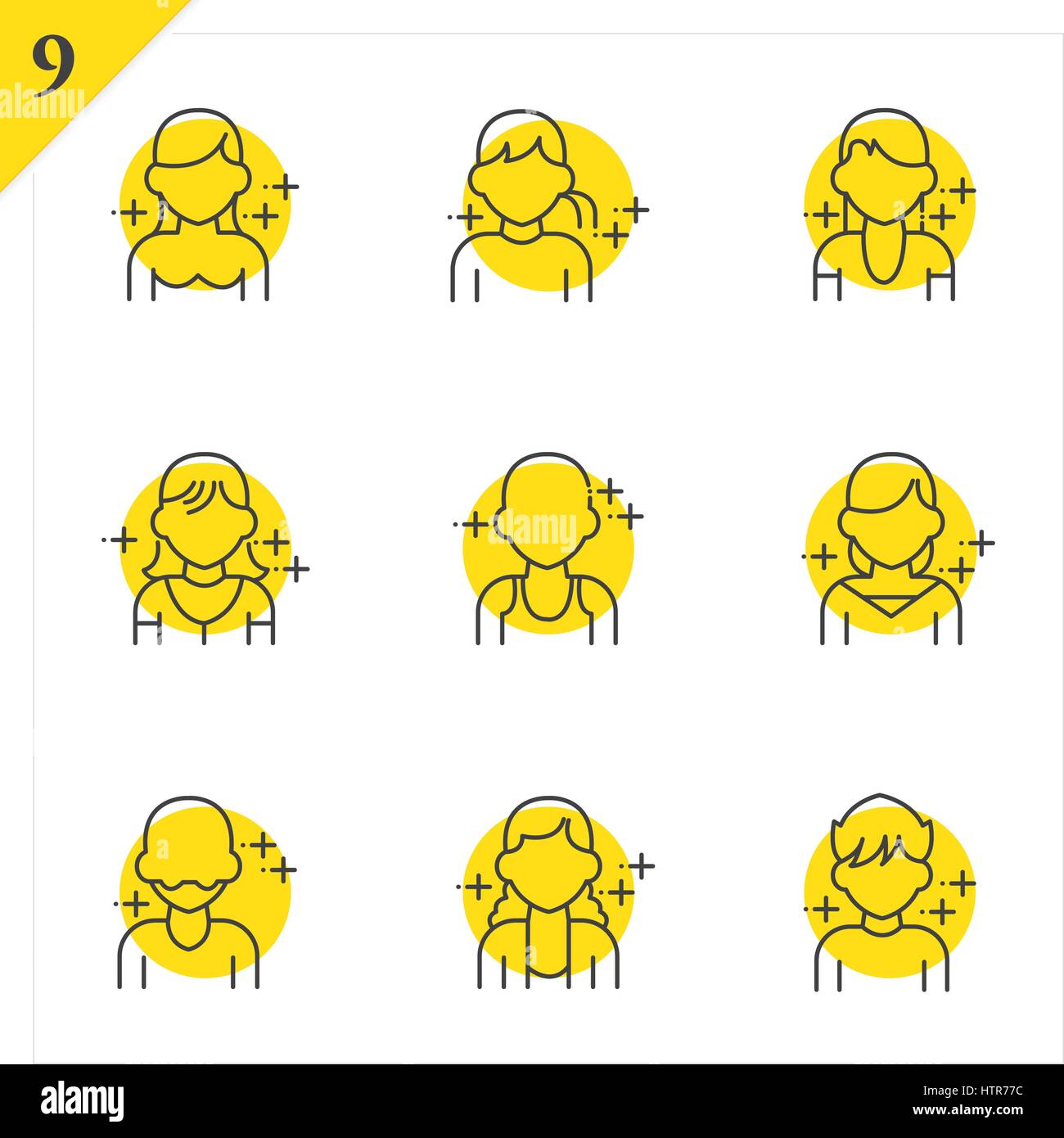 Actress vector vectors hi-res stock photography and images - Alamy