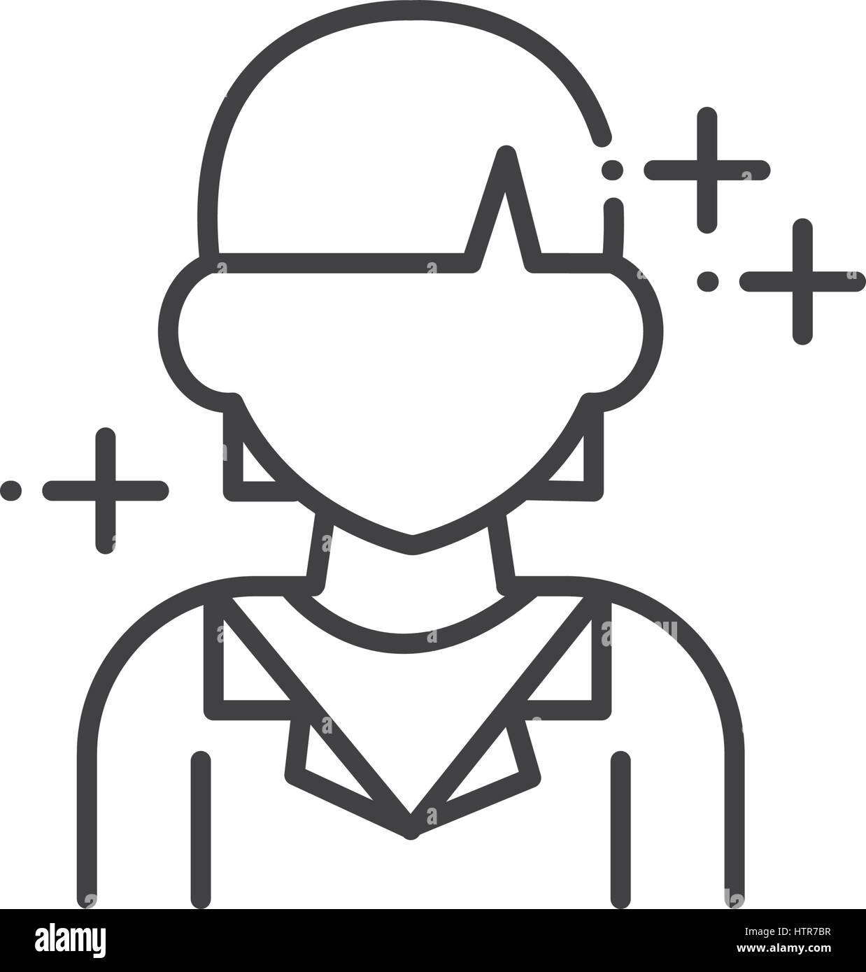 Woman, human avatars icon Stock Vector Image & Art - Alamy