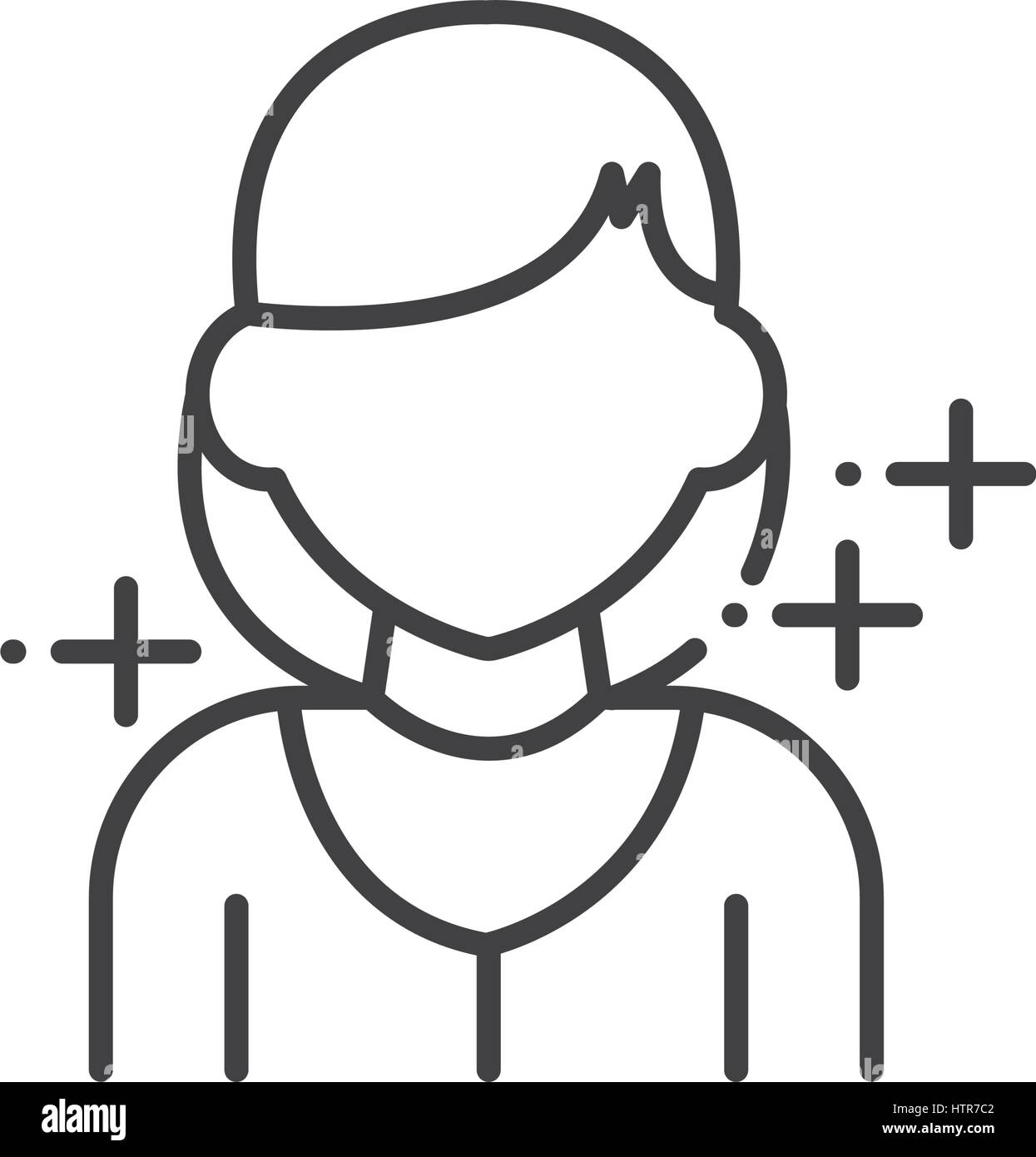 Woman, human avatars icon Stock Vector Image & Art - Alamy