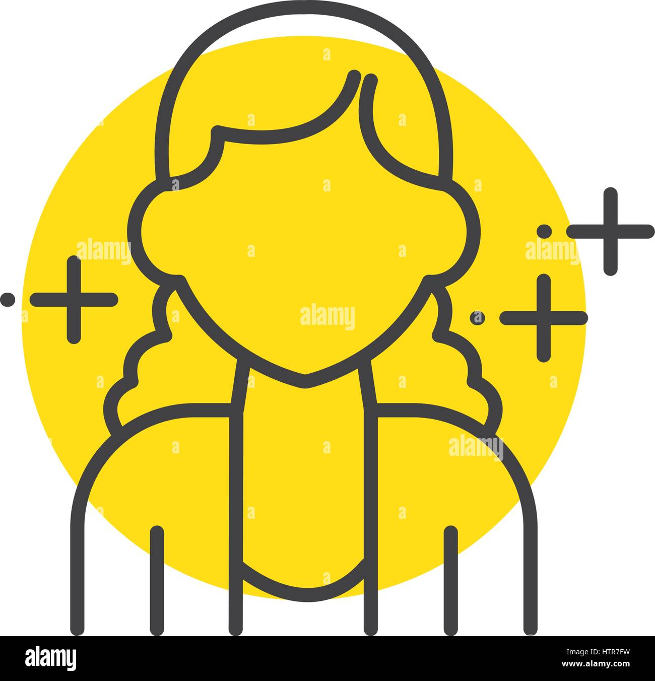 Actress and cook Stock Vector Images - Alamy