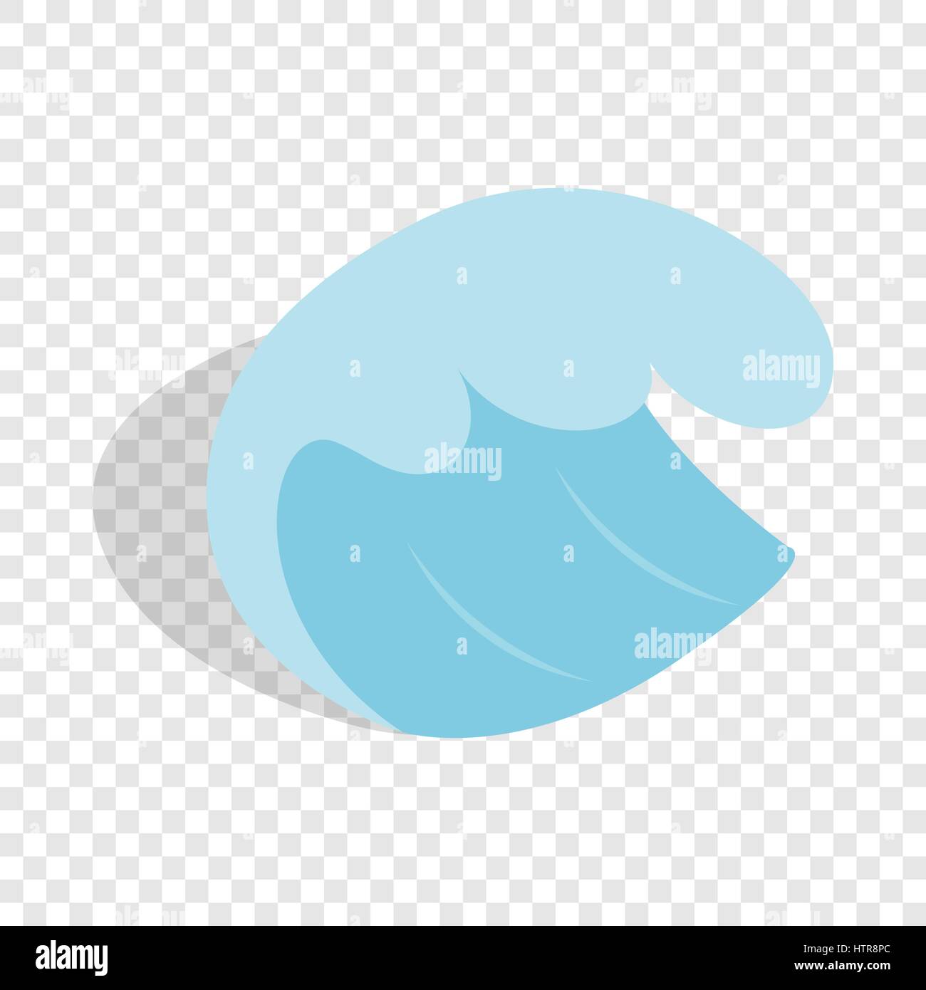 Sea or ocean wave isometric icon Stock Vector Image & Art - Alamy