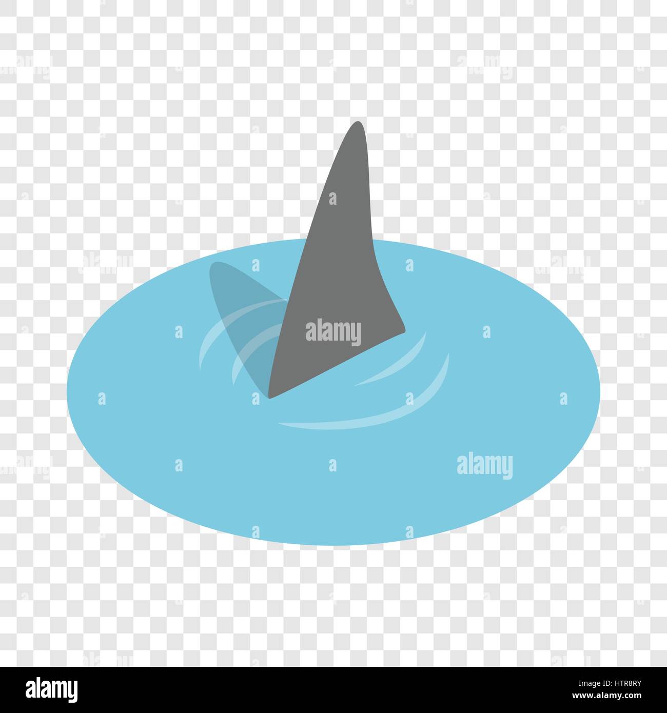 Shark in the sea isometric icon Stock Vector Image & Art - Alamy