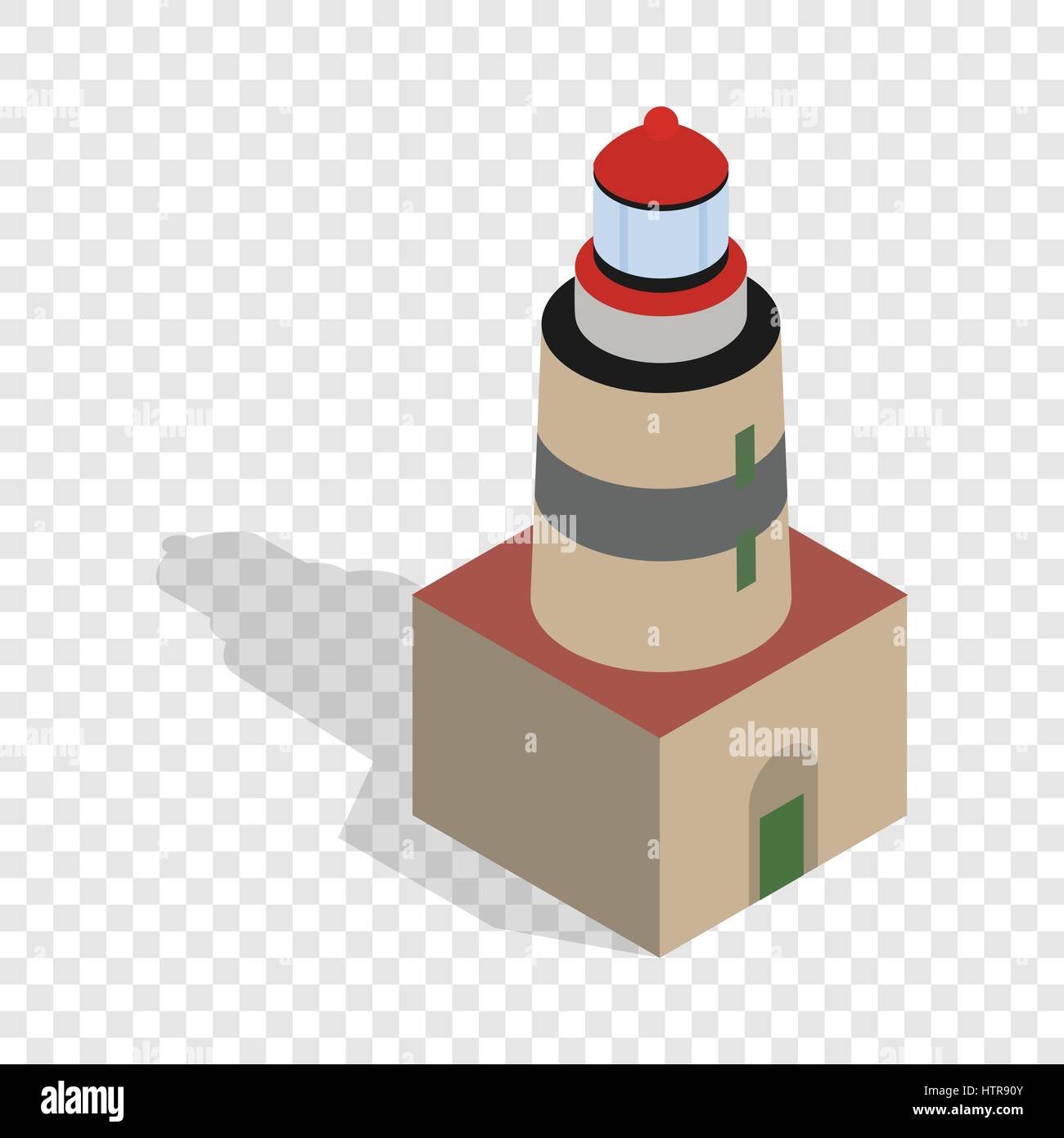 Falsterbo lighthouse, Sweden isometric icon Stock Vector Image & Art ...