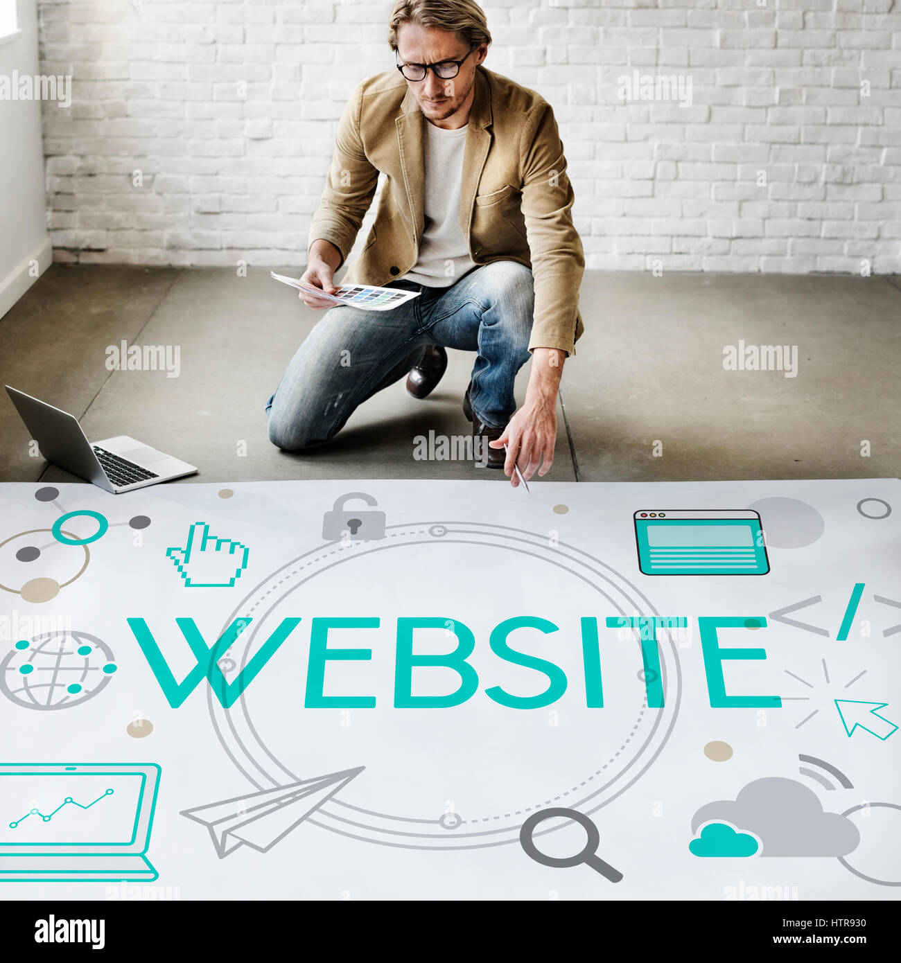 Website Browser Technology Internet Connection Stock Photo - Alamy