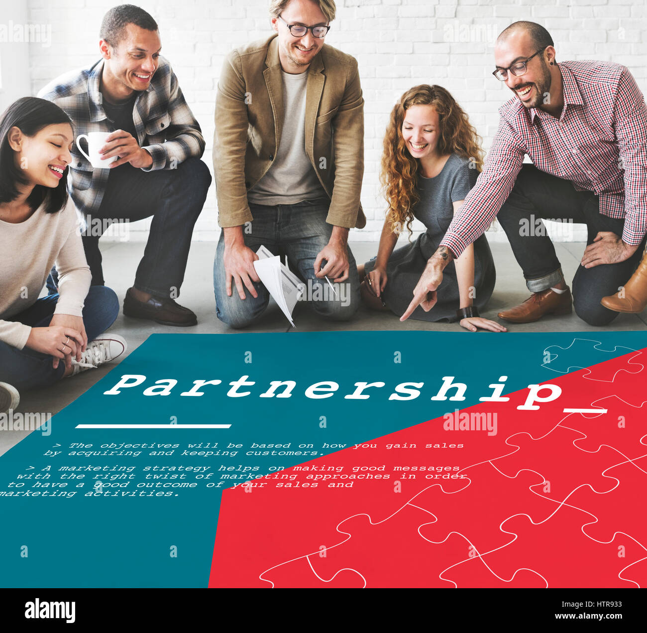 Team Work Collaboration Cooperation Concept Stock Photo - Alamy