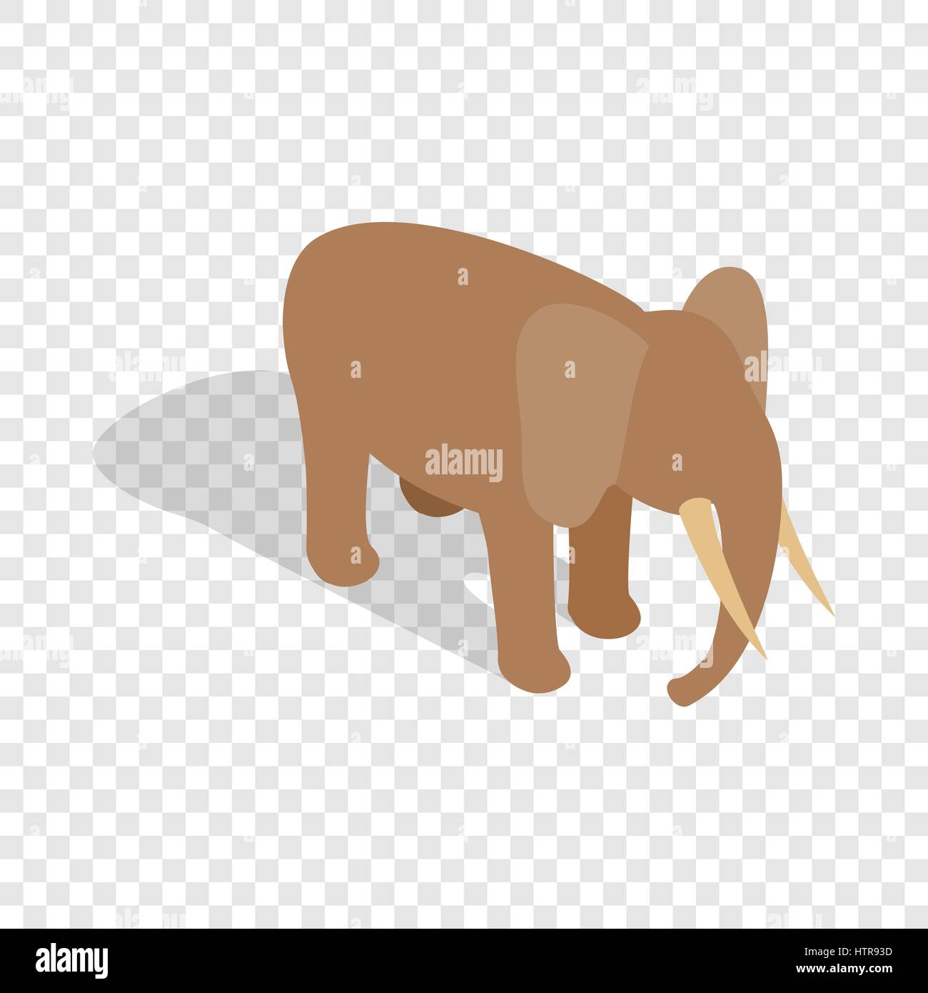 Elephant isometric icon Stock Vector Image & Art - Alamy