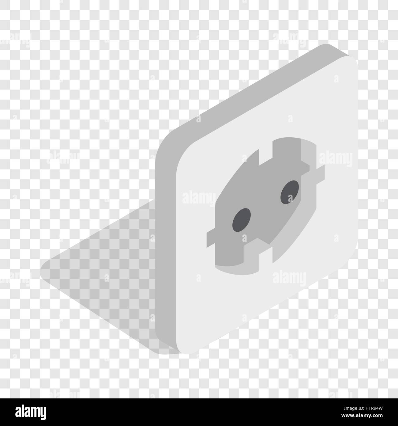 Domestic electricity power socket Stock Vector Images - Alamy