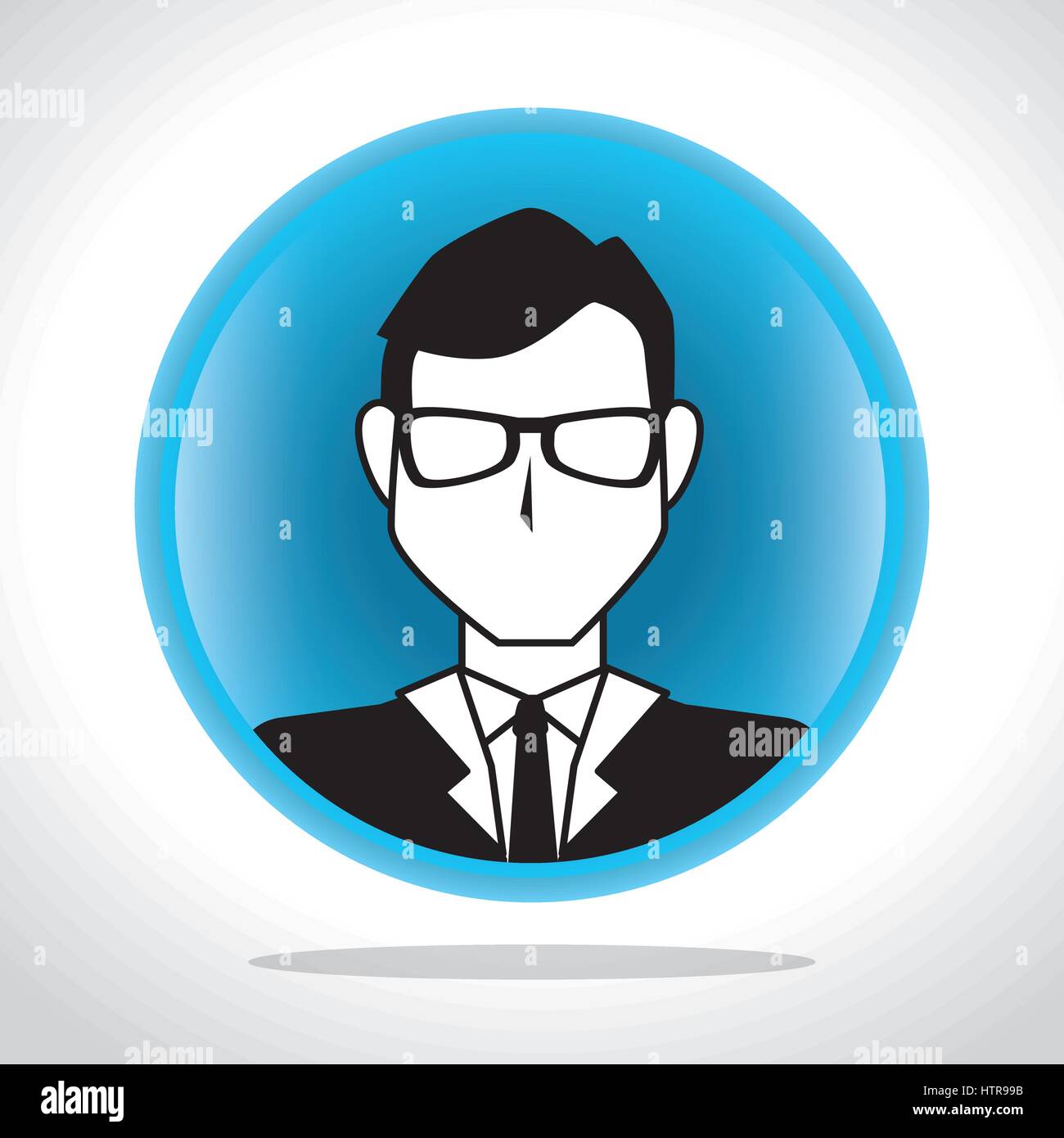 Businessman icon profile Stock Vector Image & Art - Alamy