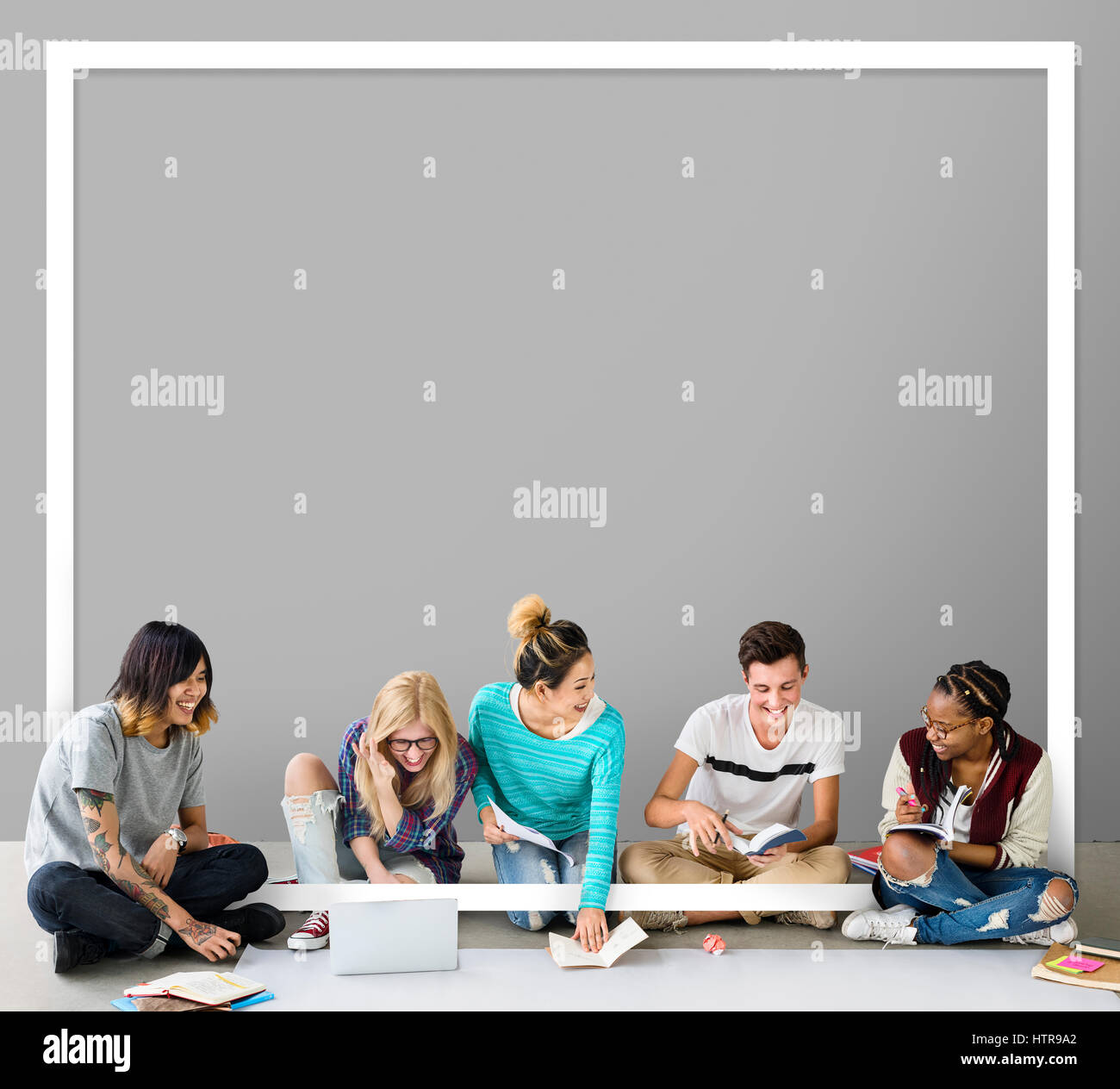 Creativity Together Idea Colorful Project Stock Photo - Alamy