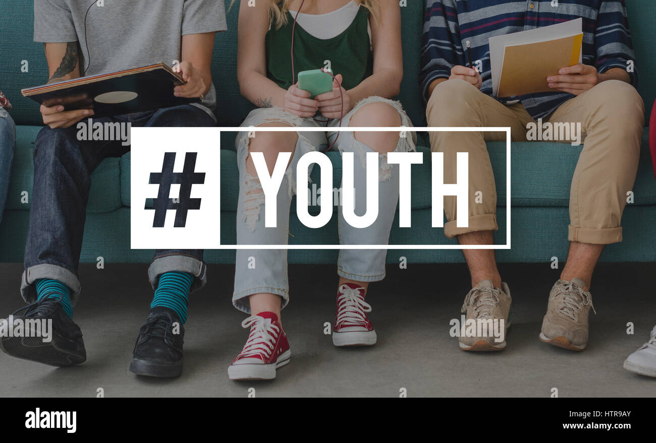 Youth Culture Young Adult Generation Teenagers Stock Photo - Alamy