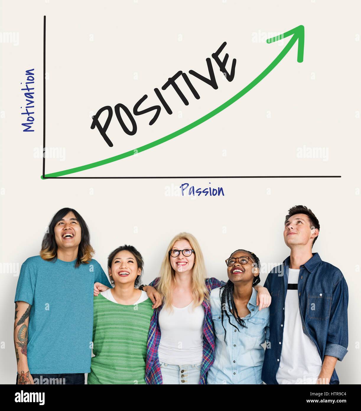 Enjoy Success Growth Graph Development Stock Photo - Alamy